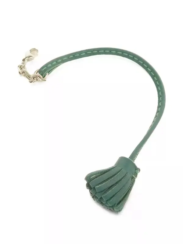 Hermès Carmencita Tassel Bag Charm - Green