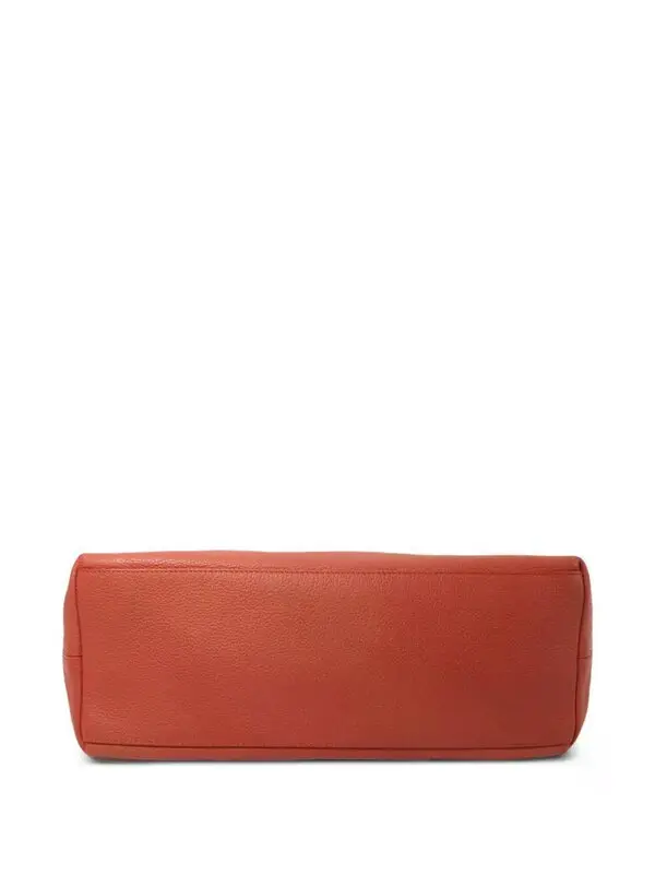 Furla Logo Detail Two-way Leather Tote Bag