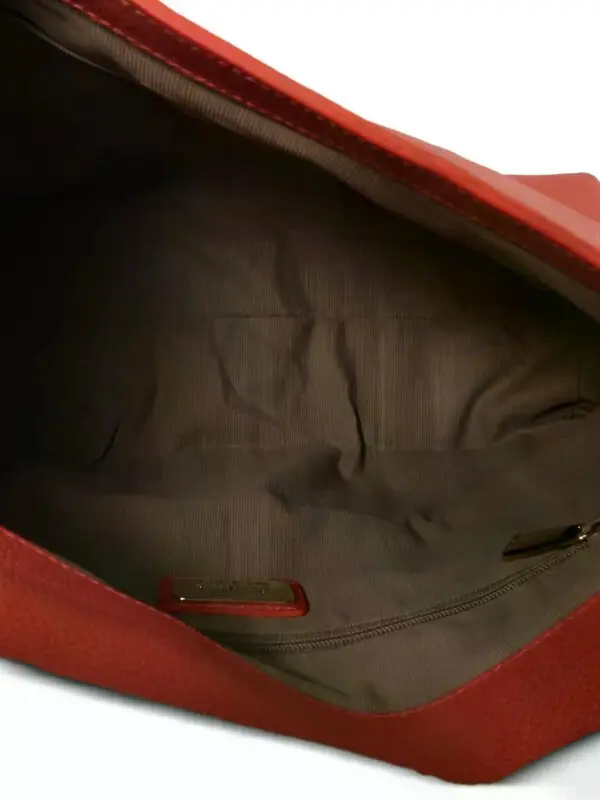 Furla Logo Detail Two-way Leather Tote Bag