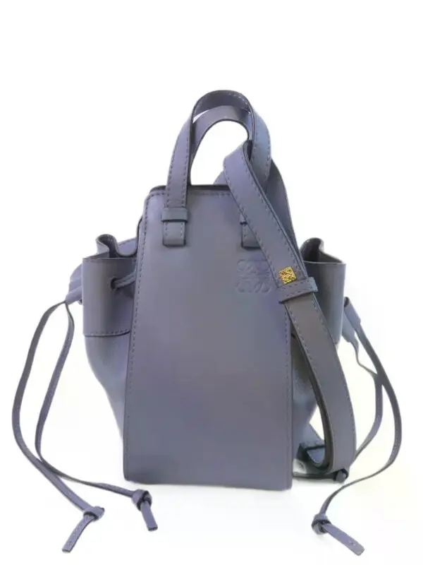 Loewe Hammock Mini Shoulder Bag - Blue