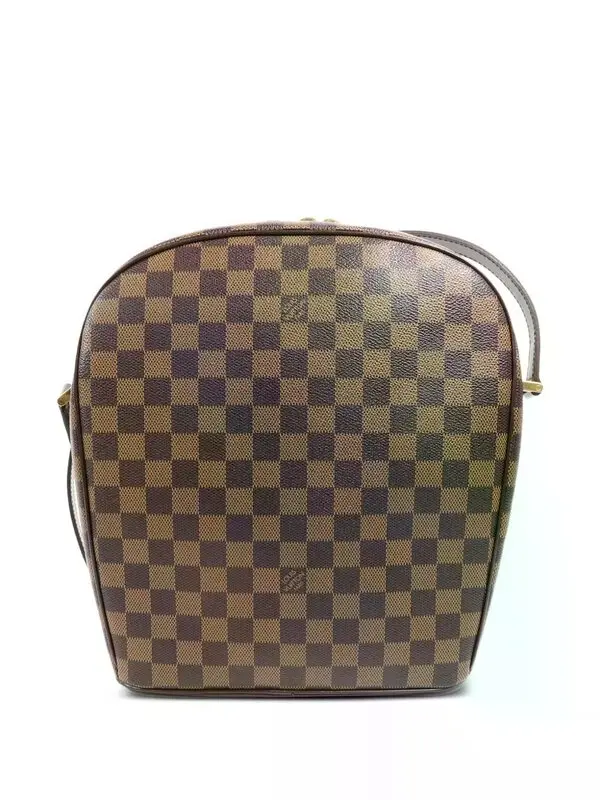 LOUIS VUITTON Damier Ebene Ipanema Gm Shoulder Bag - Brown