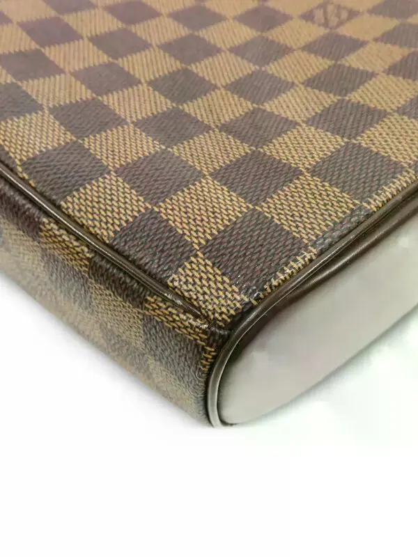 LOUIS VUITTON Damier Ebene Ipanema Gm Shoulder Bag - Brown