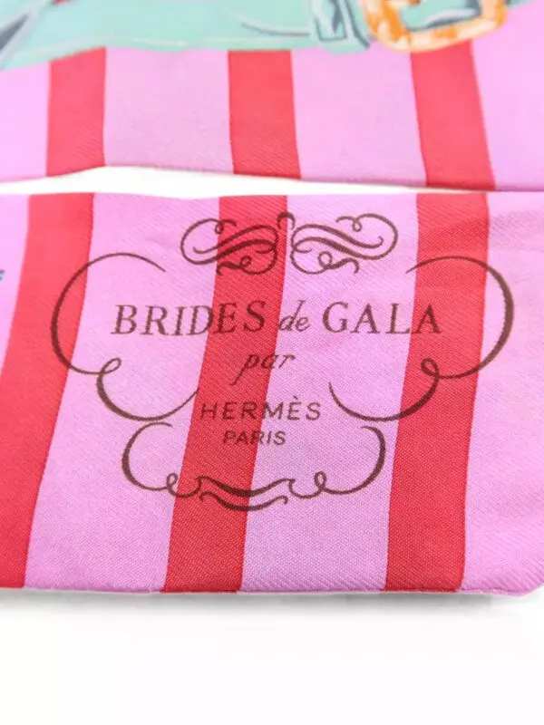 Hermès Brides De Gala Scarf - Pink
