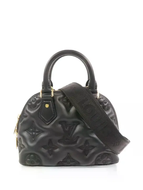 LOUIS VUITTON Bb Alma Bubblegram Tote Bag