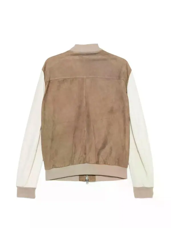 LOW BRAND Panelled Bomber Jacket