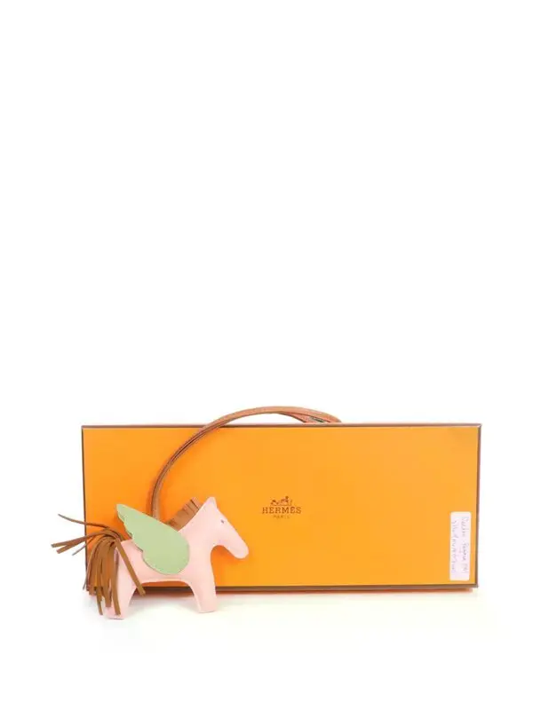 Hermès Rodeo Pegase Bag Charm - Pink