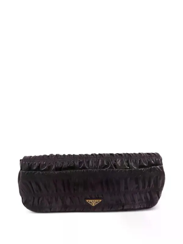 Prada Gaufre Clutch Bag