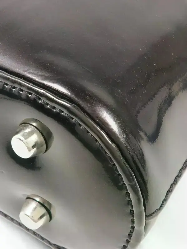 Versace Patent Leather Tote Bag