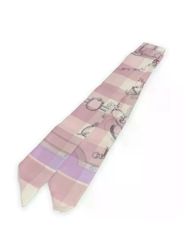 Hermès Silk Scarf - Pink