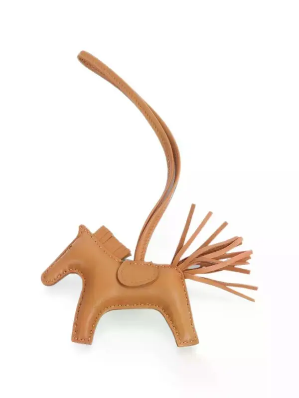 Hermès Pm Rodeo Horse Charm - Neutrals