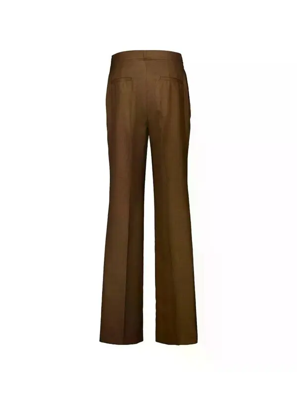 Gabriela Hearst Vesta Side-buckle Trousers