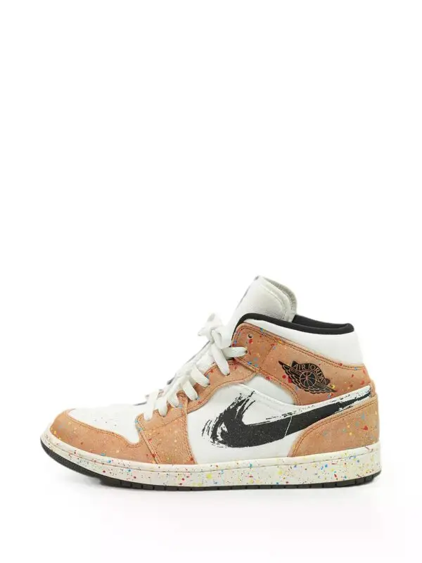 JORDAN Air 1 Mid Se Brushstroke Sneakers
