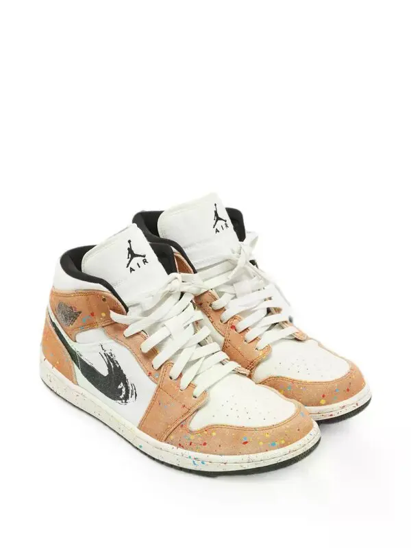 JORDAN Air 1 Mid Se Brushstroke Sneakers