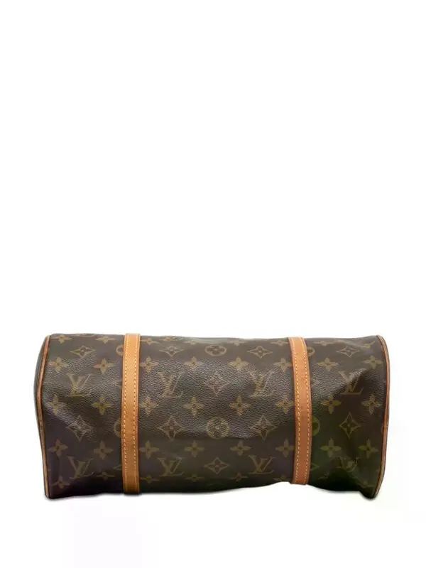 LOUIS VUITTON Monogram Papillon 30 Handbag - Brown