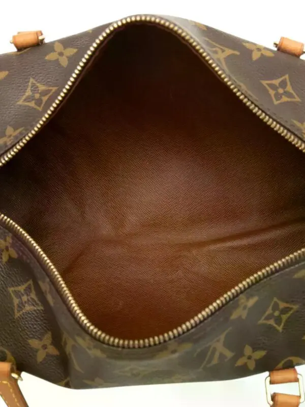 LOUIS VUITTON Monogram Papillon 30 Handbag - Brown