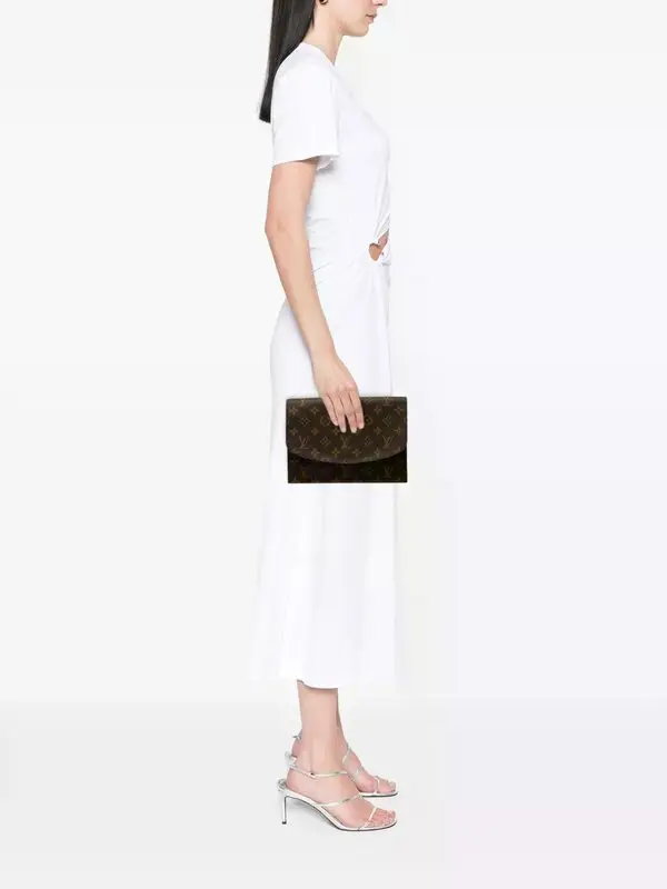 LOUIS VUITTON 1996 Monogram Pochette Rabat 23 Clutch Bag