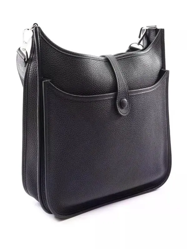 Hermès Clemence Evelyne Iii 29 Crossbody Bag - Black