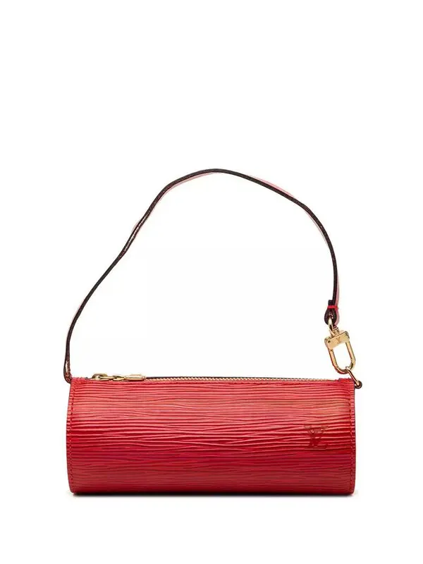 LOUIS VUITTON 1997 Epi Pochette Papillon Handbag - Red