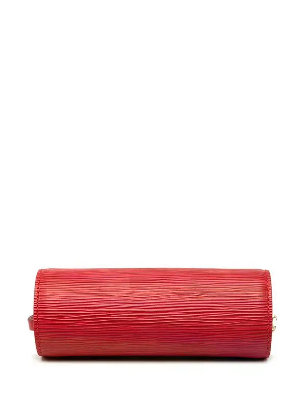 LOUIS VUITTON 1997 Epi Pochette Papillon Handbag - Red