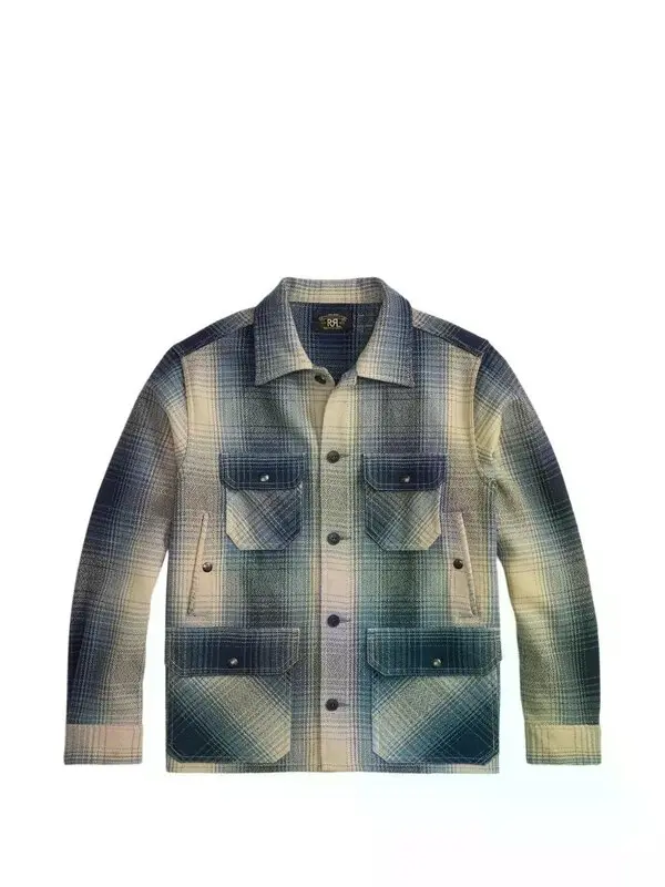Ralph Lauren Check Button Wool Shirt