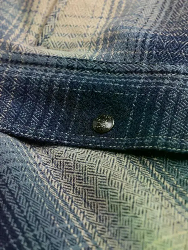Ralph Lauren Check Button Wool Shirt