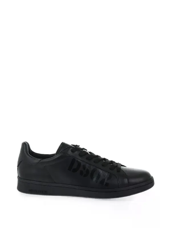 Dsquared2 Logo-print Leather Sneakers