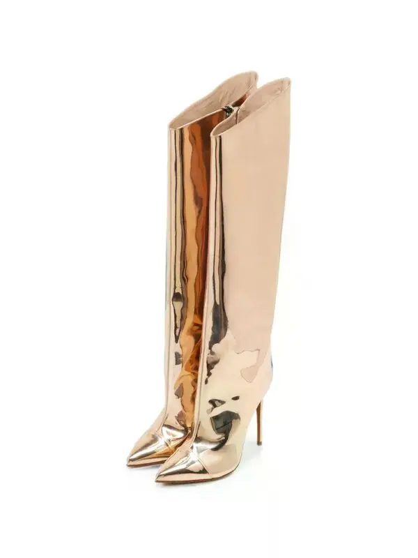 Alexandre Vauthier Pointed-toe Knee-high Boots