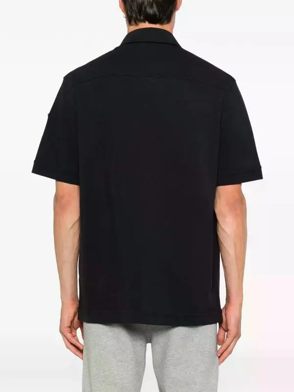 Moncler Logo-patch Chest-pocket Polo Shirt