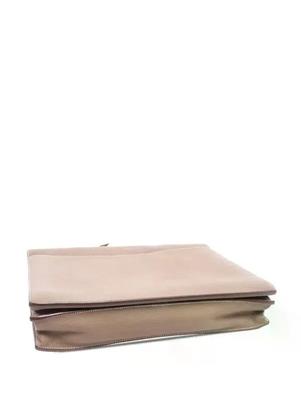 Hermès Sac À Dépêches 38 Briefcase - Grey