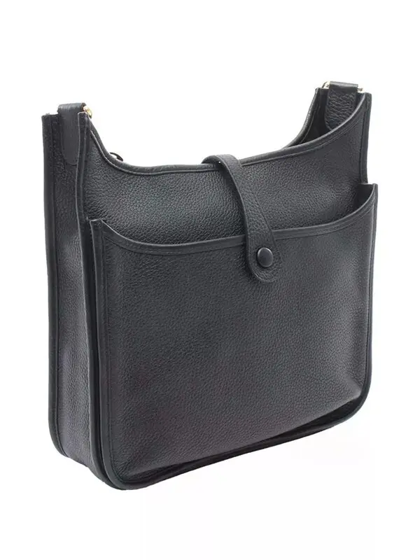 Hermès 29 Clemence Evelyne Iii Crossbody Bag - Black