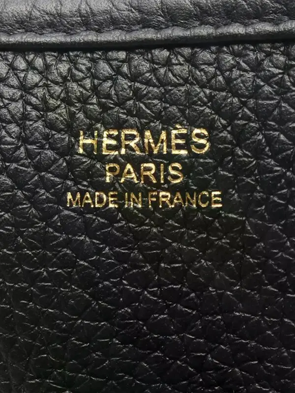 Hermès 29 Clemence Evelyne Iii Crossbody Bag - Black