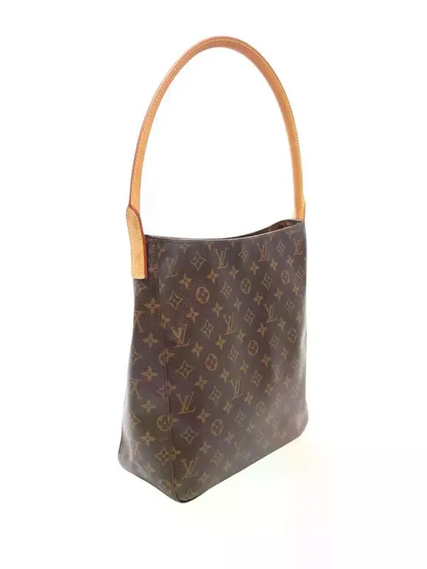 LOUIS VUITTON Monogram Looping Gm Shoulder Bag - Brown