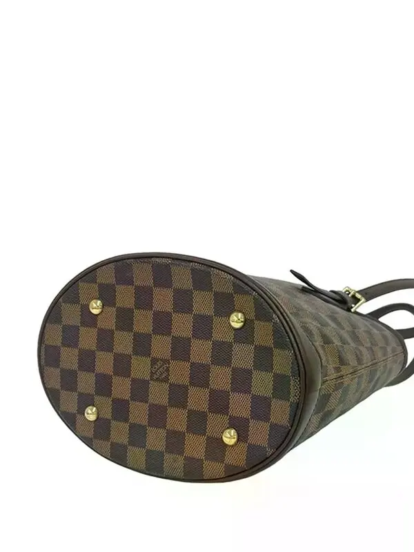 LOUIS VUITTON 2001 Damier Ebene Marais Bucket Bag