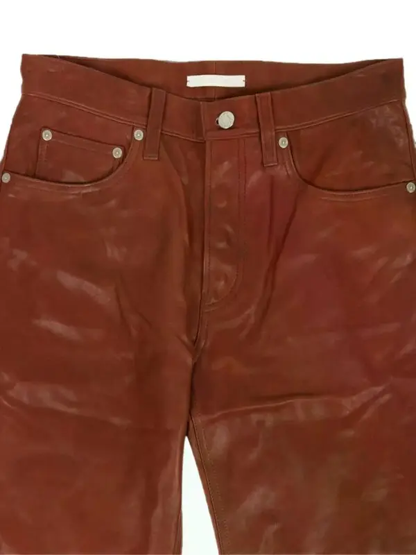 Helmut Lang Masc Hi Leather Trousers