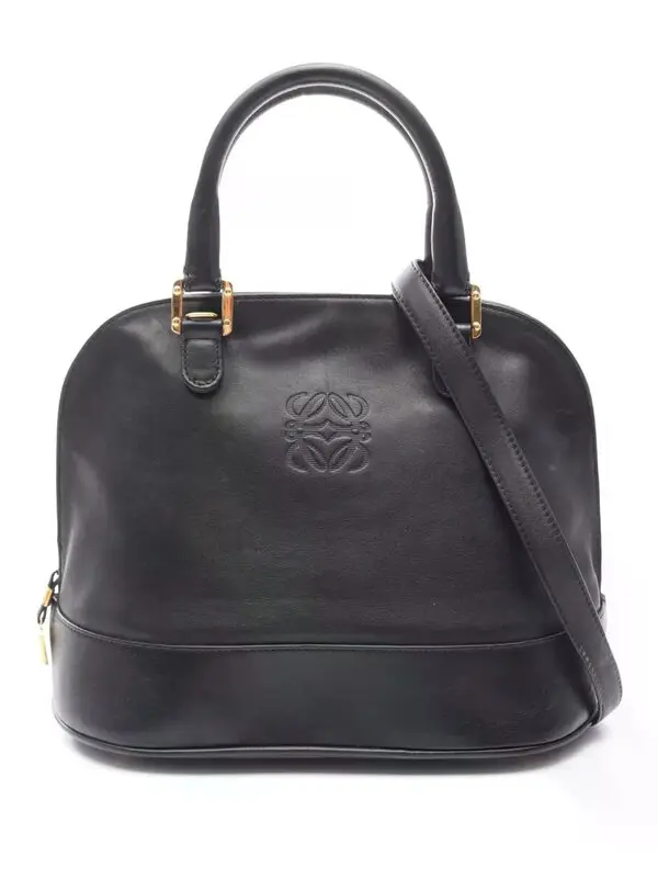 Loewe Leather Anagram Dome Satchel