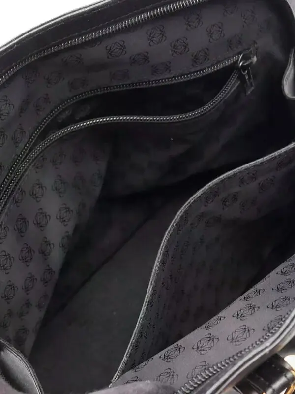 Loewe Leather Anagram Dome Satchel