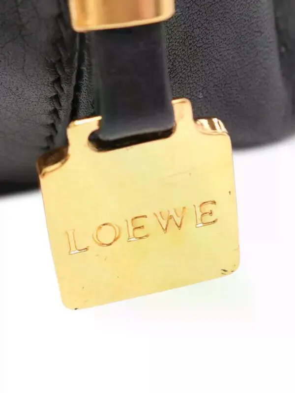 Loewe Leather Anagram Dome Satchel