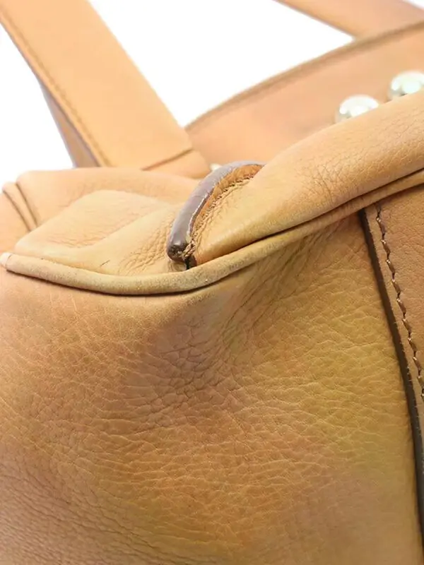 Celine Leather Shoulder Bag - Brown