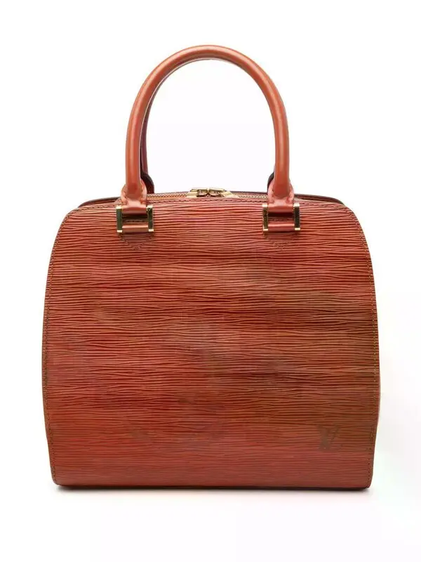 LOUIS VUITTON Epi Pont Neuf Pm Handbag - Brown