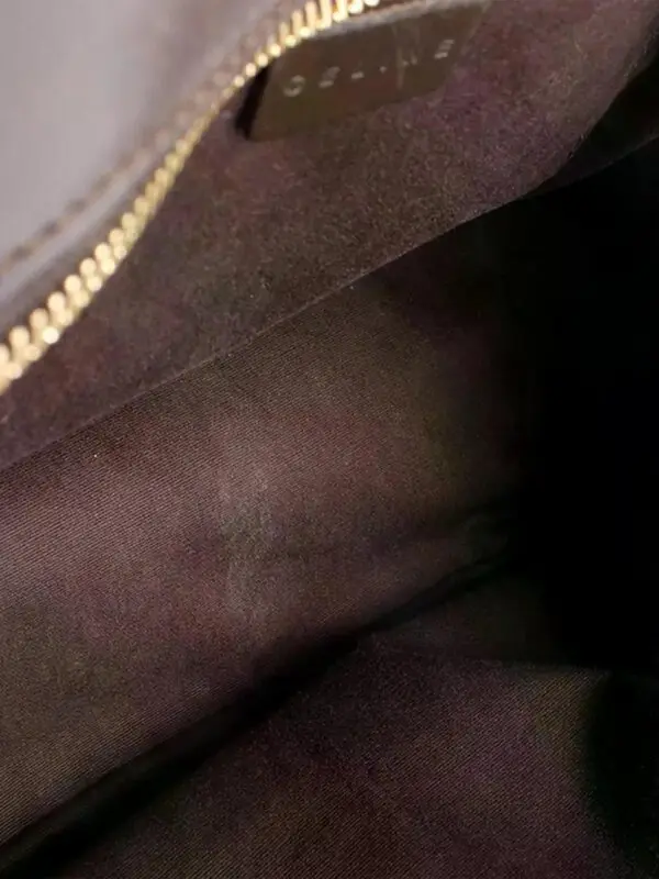 Celine Macadam Suede Handbag