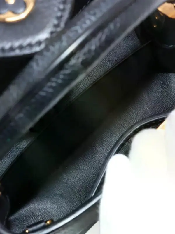 LOUIS VUITTON Taurillon Mini Capucines Satchel