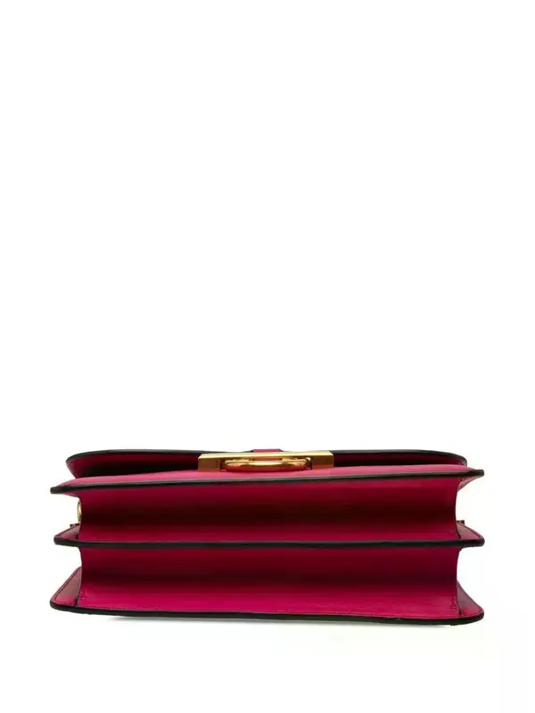 FERRAGAMO Calfskin Gancini Joanne Crossbody Bag