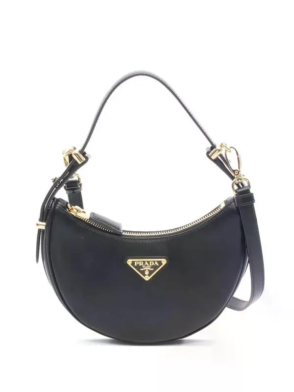 Prada Small Soft Calf Arque Satchel