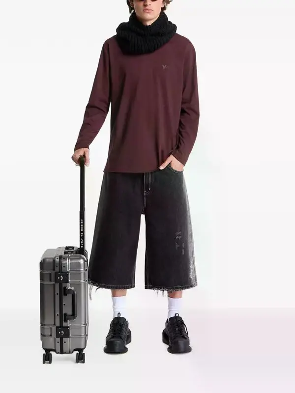 Y3 Logo Print Long Sleeve T-shirt