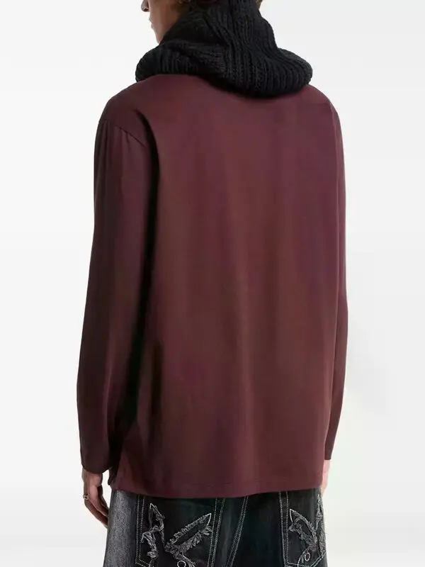 Y3 Logo Print Long Sleeve T-shirt