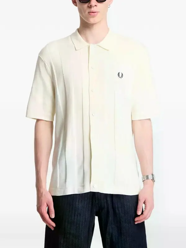Fred Perry Tonal Vertical-stripe Shirt