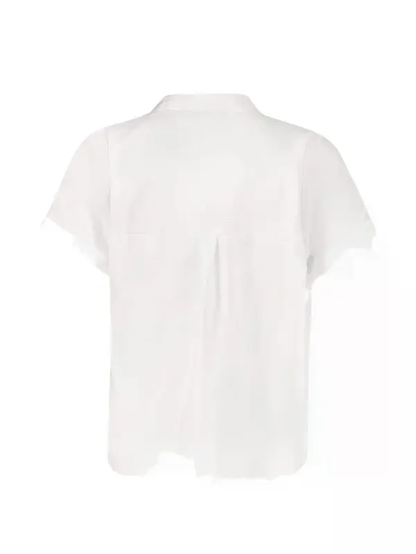 BETTY BARCLAY Short Sleeve Collared Blouse