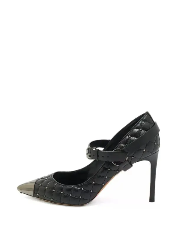 Valentino Garavani Rockstud Quilted Leather Stiletto Pumps