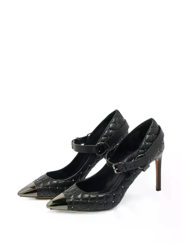 Valentino Garavani Rockstud Quilted Leather Stiletto Pumps
