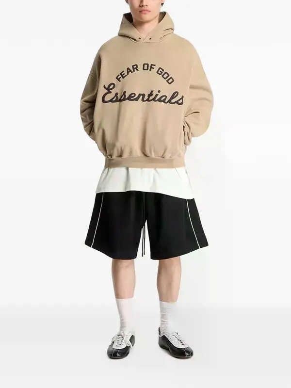 Fear Of God Logo Print Hoodie